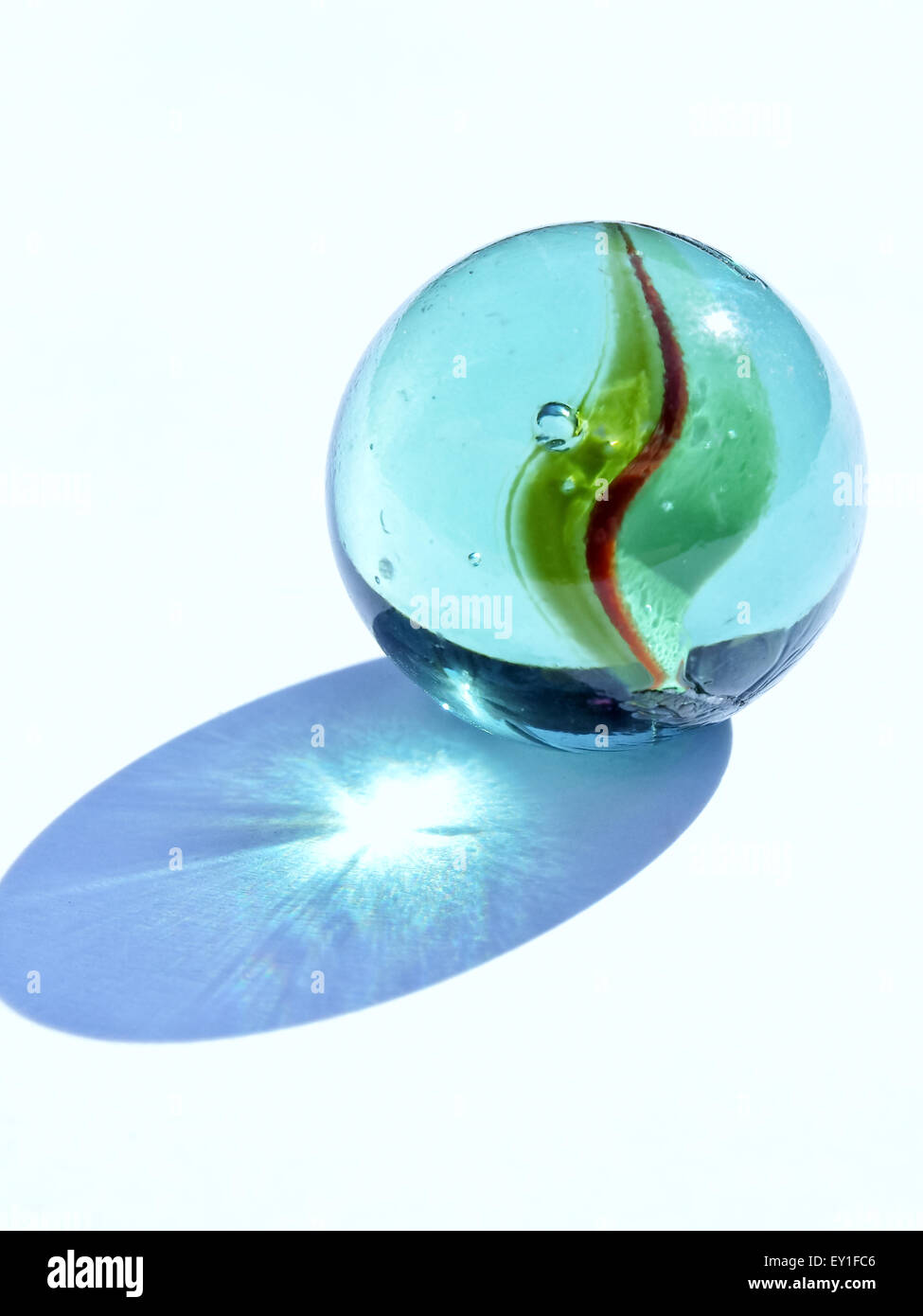 A marble and shadow in bright sunlight Stock Photo - Alamy