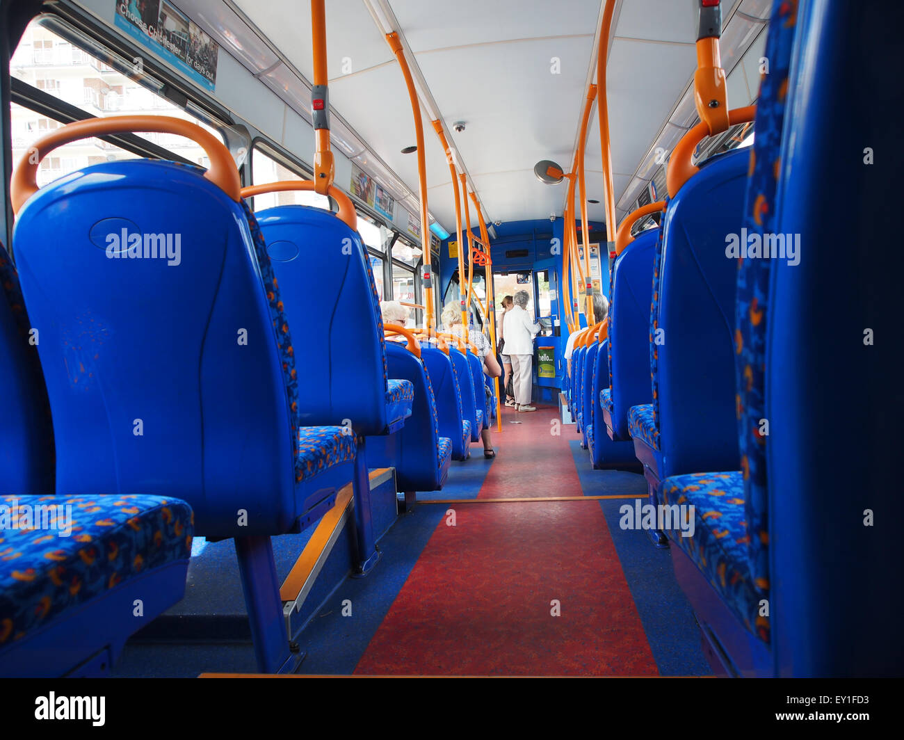 Passengers inside a bus hi-res stock photography and images - Alamy