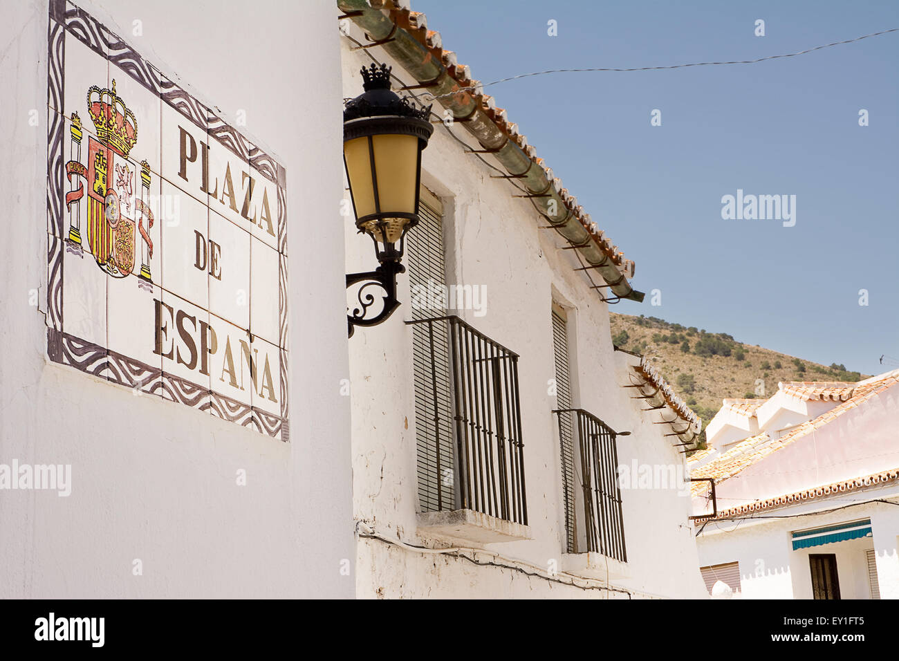 Malaga spain spanish sign hi-res stock photography and images - Alamy