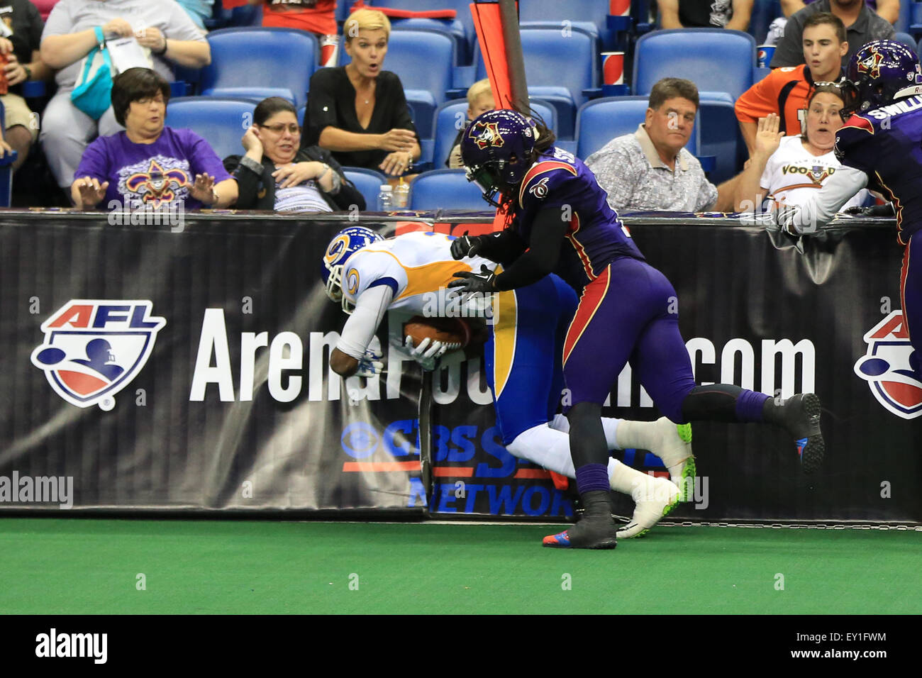 New Orleans, LA, USA. 18th July, 2015. New Orleans VooDoo DB Cortez ...