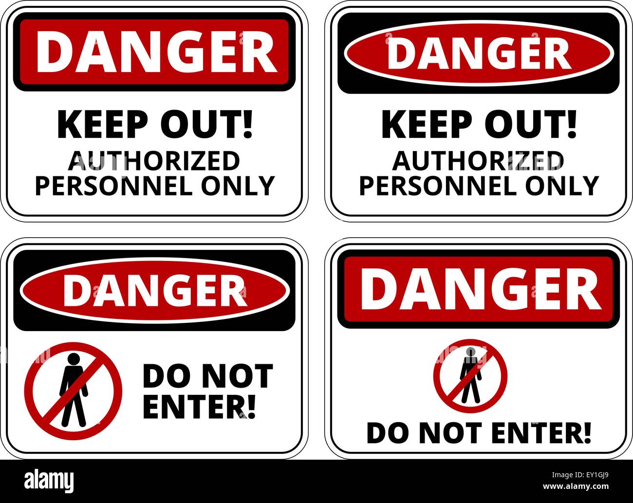 Stranger danger sign hi-res stock photography and images - Alamy