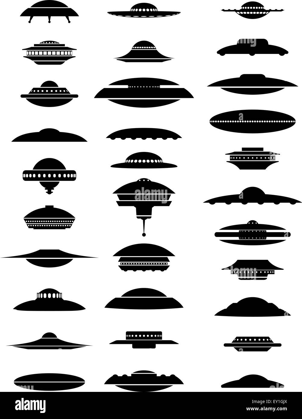 Alien ship space Black and White Stock Photos & Images - Alamy