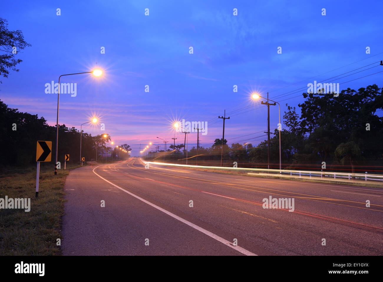 Pole roads hi-res stock photography and images - Alamy