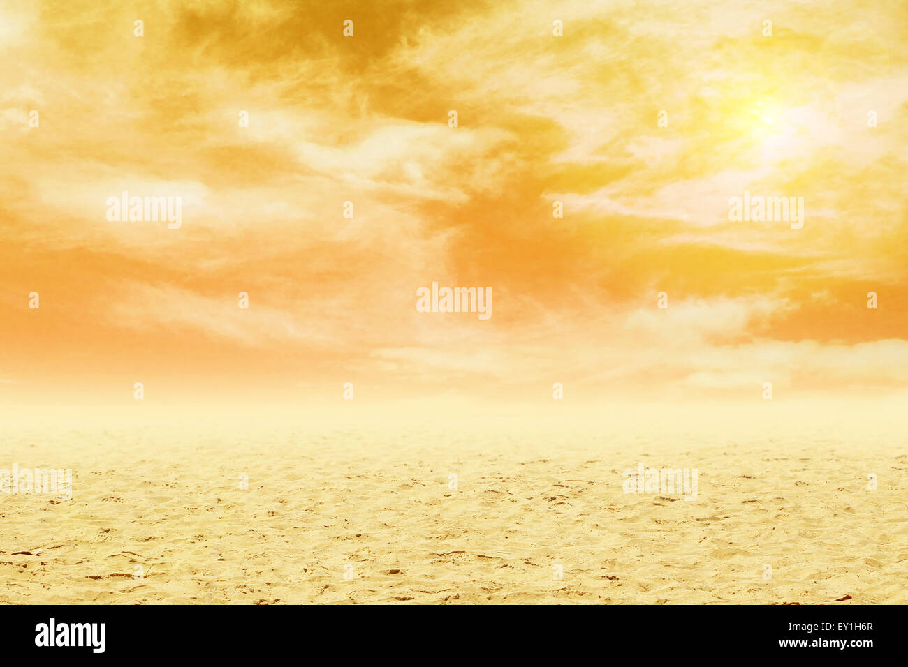 sand with sky at sunset (for background Stock Photo - Alamy