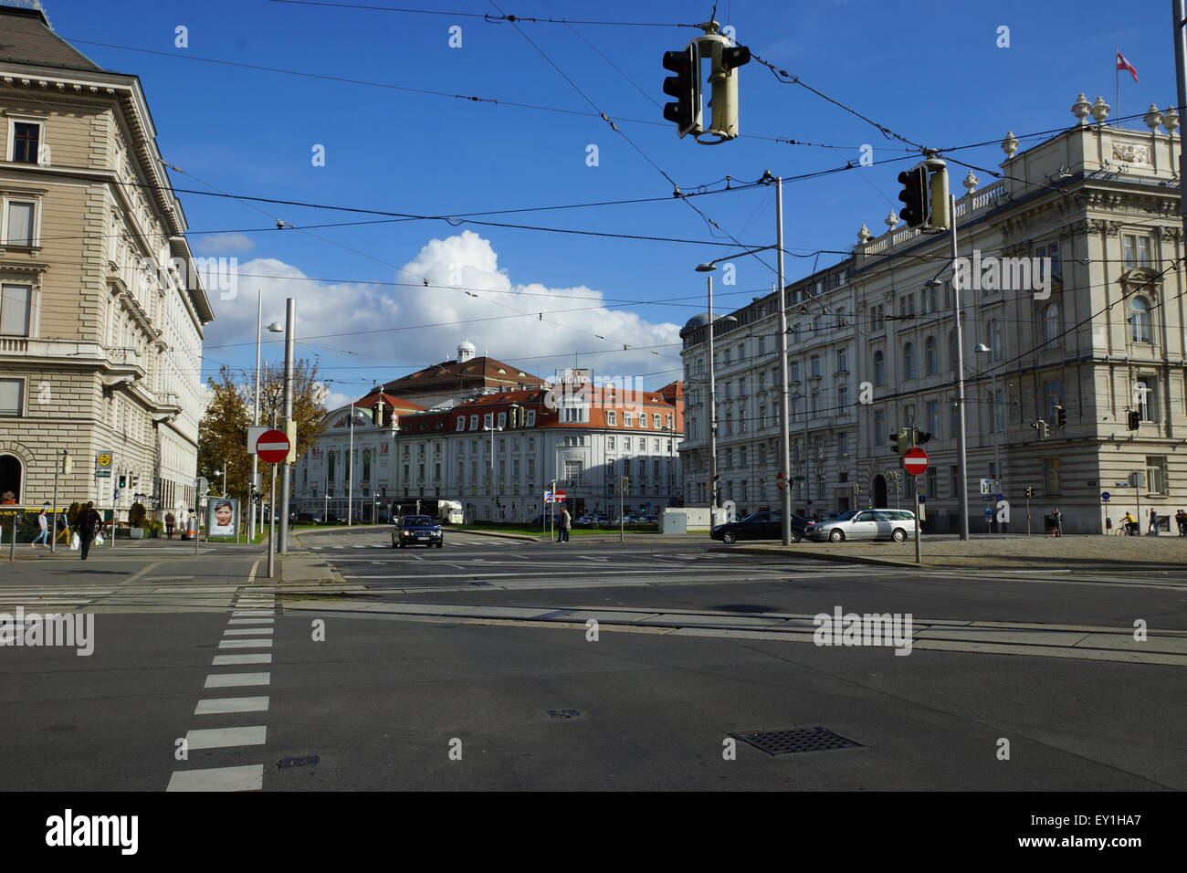 vienna austria street Stock Photo - Alamy