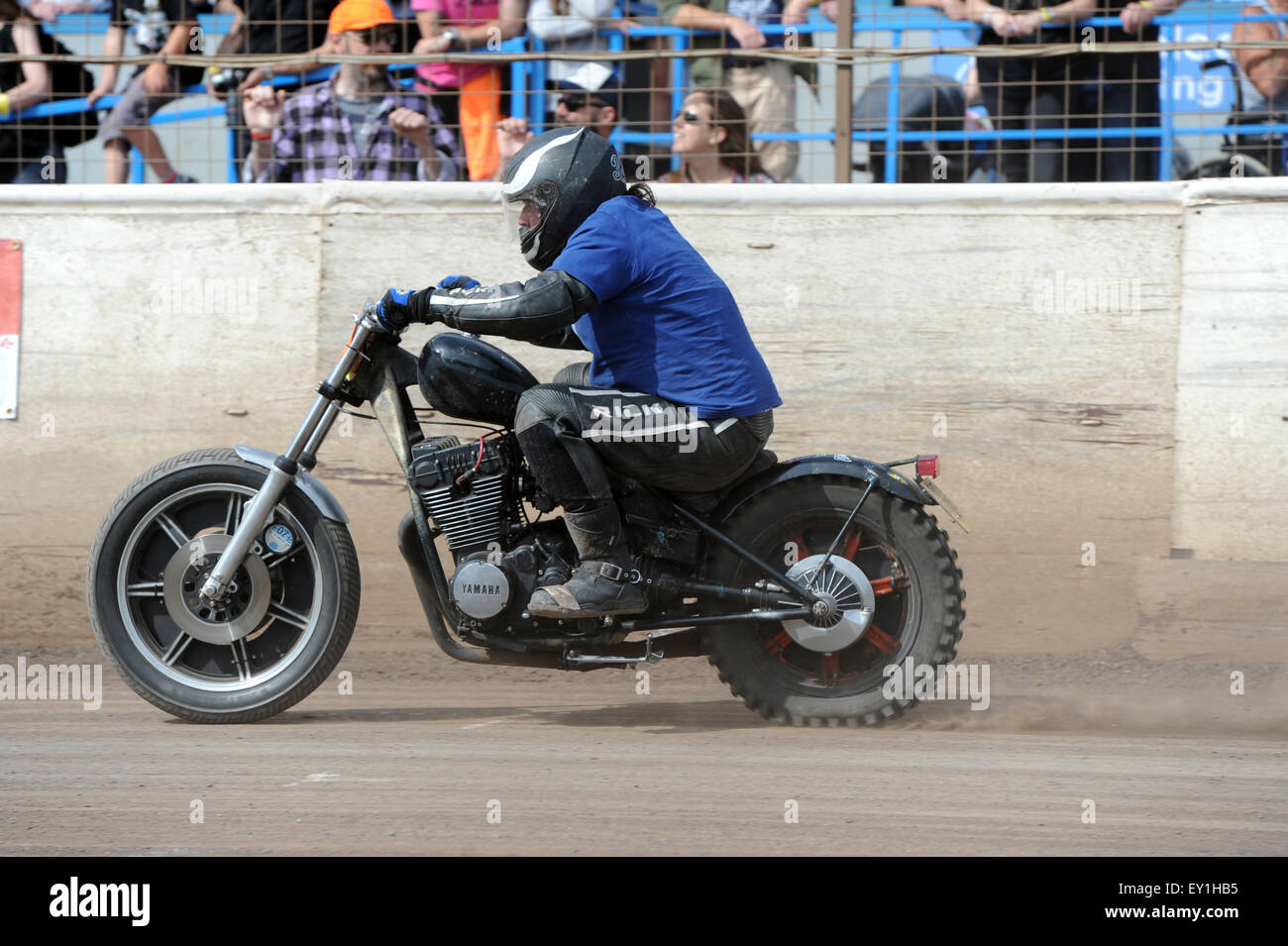 Kings Lynn, Norfolk, UK. 18/07/2015. Rider at Dirt Quake IV , riders ...