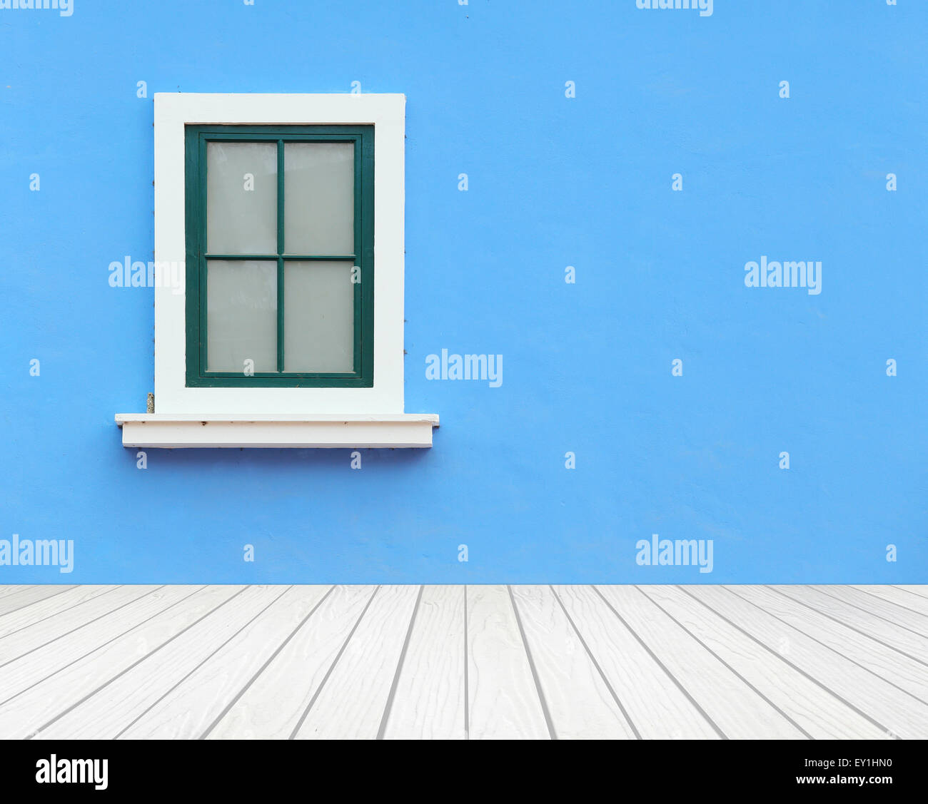 window with wall and wood floor background Stock Photo - Alamy