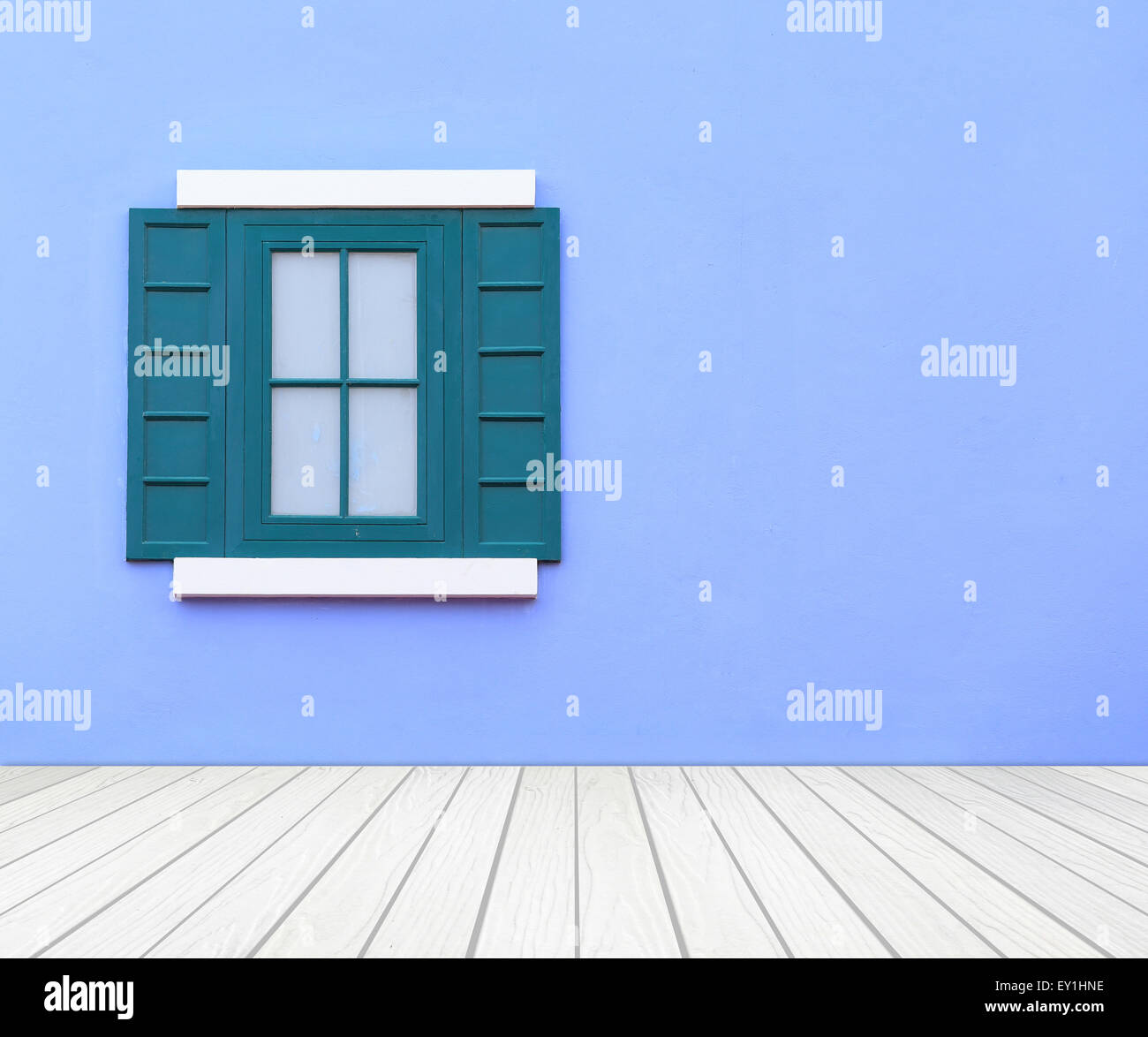 window with wall and wood floor background Stock Photo - Alamy