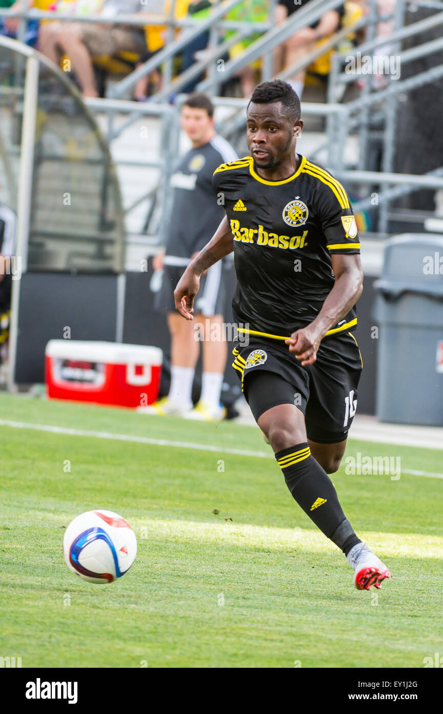 Columbus, Ohio, USA. 19th July, 2015. Columbus Crew SC defender Waylon ...