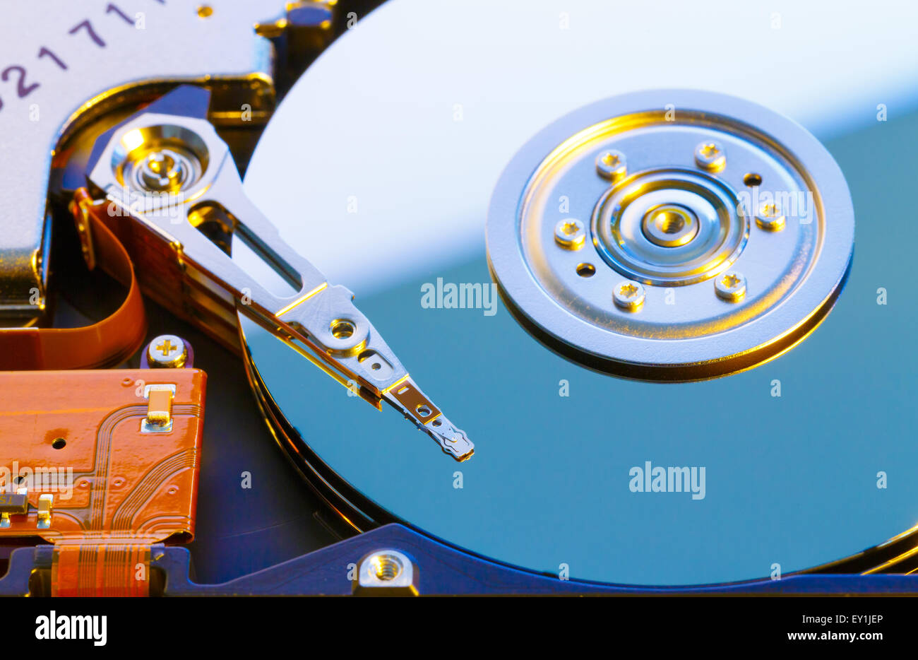 Open HDD disk Stock Photo - Alamy