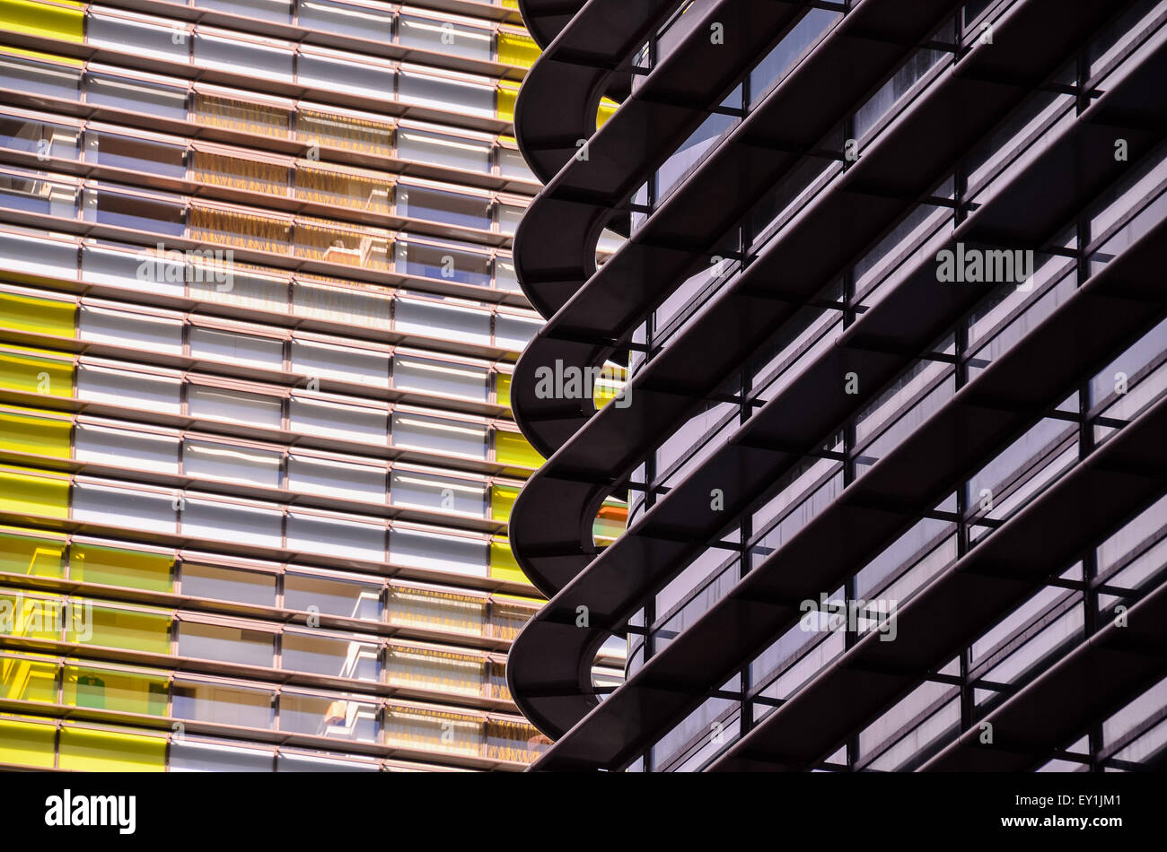 Windows Texture Building Stock Photo - Alamy
