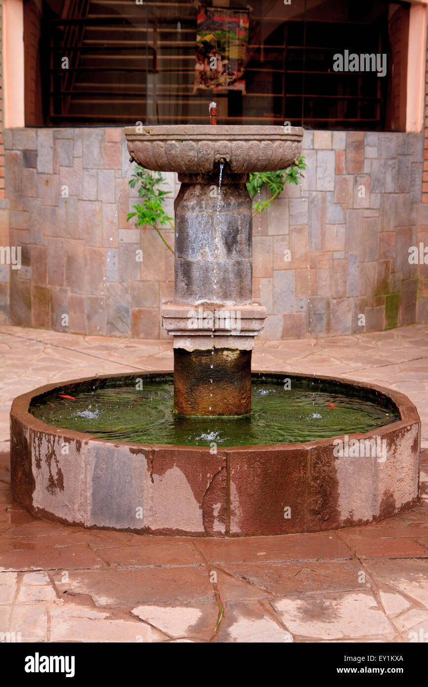 Inca Stone Water Fountain In High Resolution Stock Photography and ...