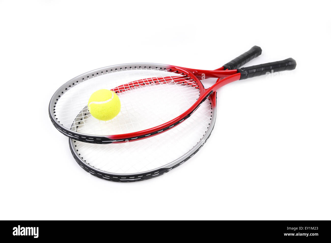 tennis racket isolated on white background Stock Photo - Alamy