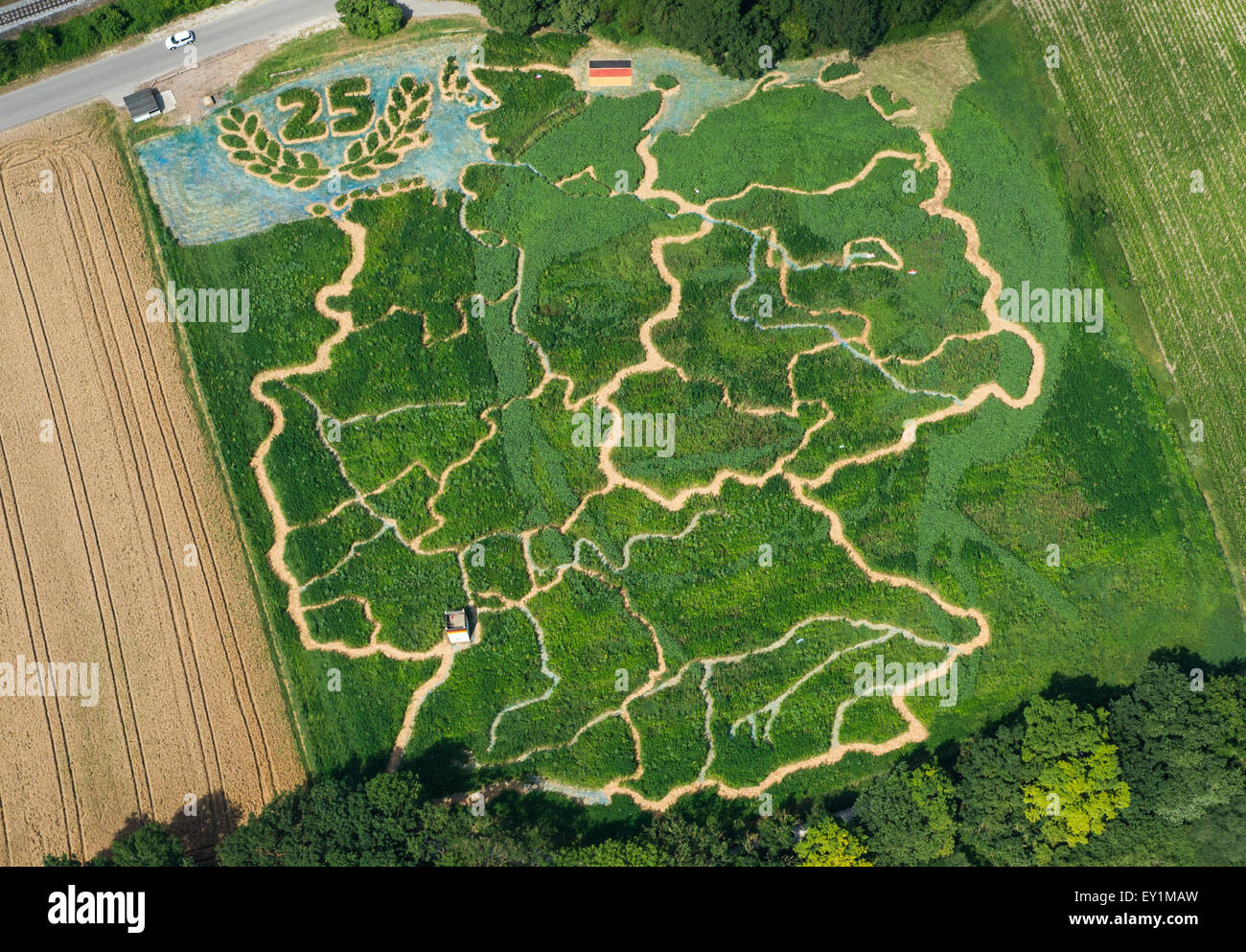 Utting, Germany. 19th July, 2015. To mark the 25th anniversary of ...