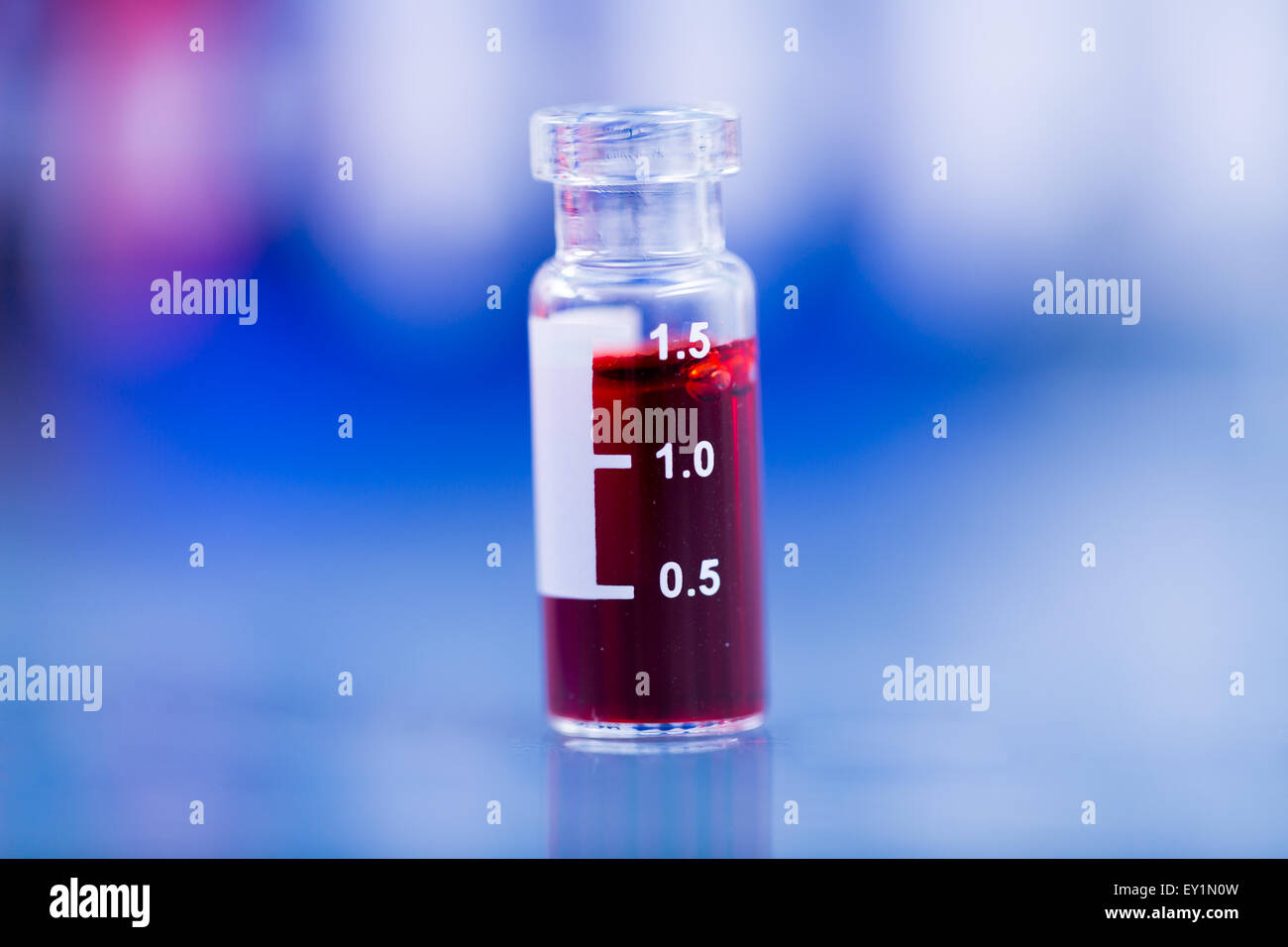 Blood vials laboratory hi-res stock photography and images - Alamy