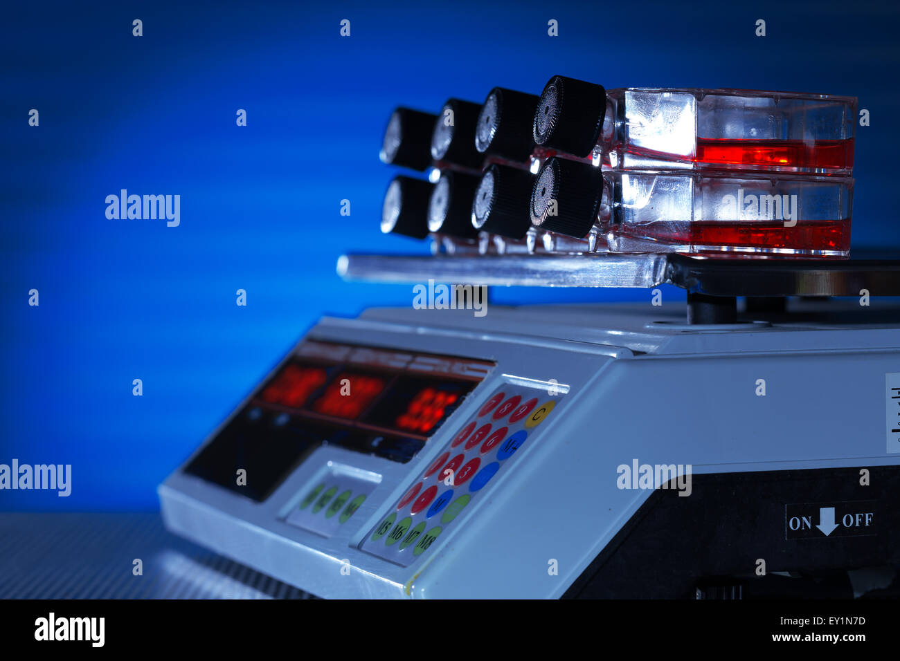 growing cell cultures on a laboratory shaker Stock Photo - Alamy