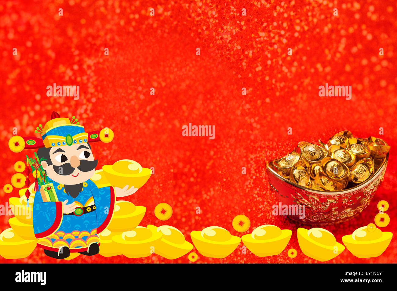 Chinese money god hi-res stock photography and images - Alamy