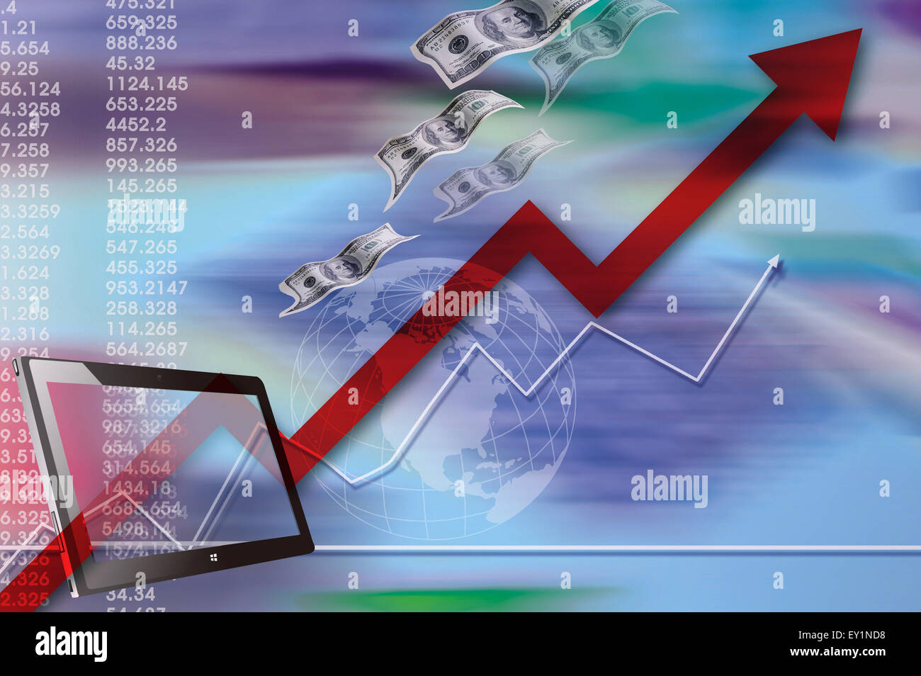 Growth digital composite hi-res stock photography and images - Alamy