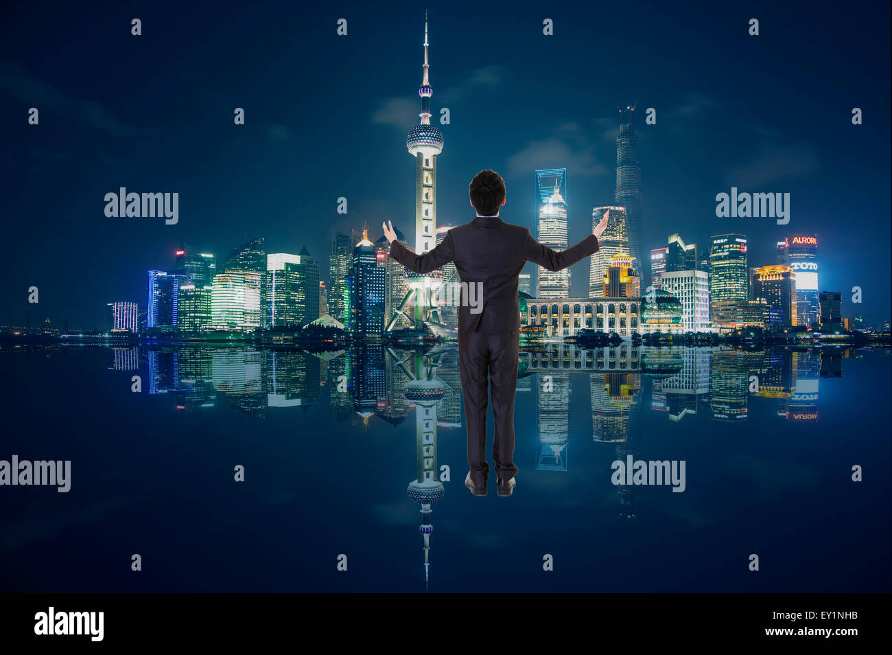 Shanghai, China, Asia, Urban Scene, Males Stock Photo - Alamy