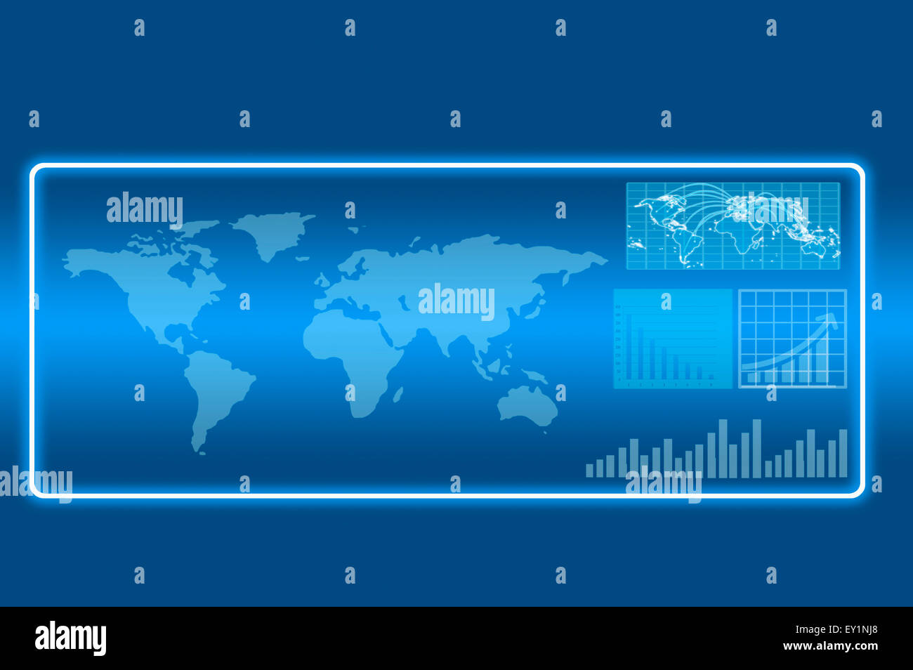 Bar graph map hi-res stock photography and images - Alamy
