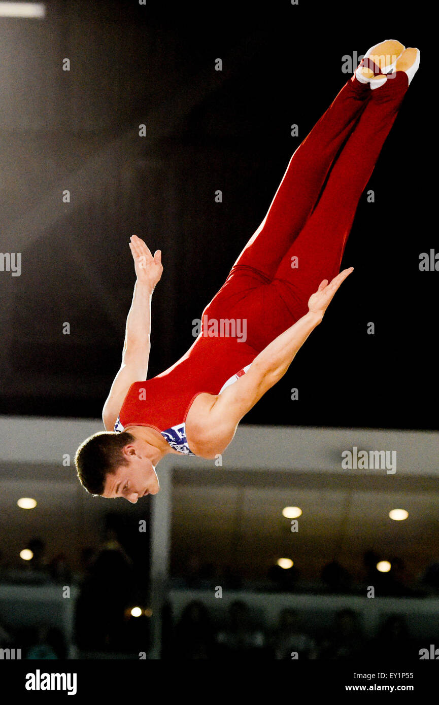 Toronto, Canada. 19th July, 2015. Silver Medal winner in Gymnastics ...