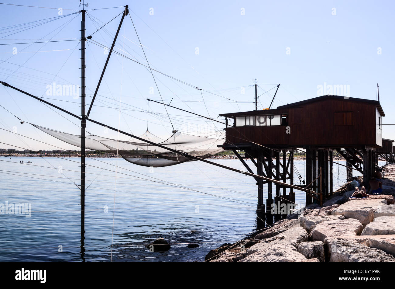Traditional Fishing House Stock Photo - Alamy