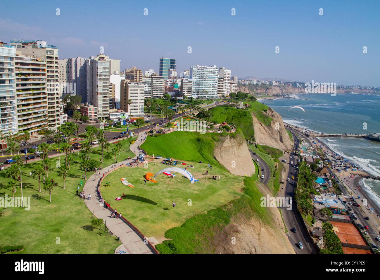 Lima cathedral aerial hi-res stock photography and images - Alamy