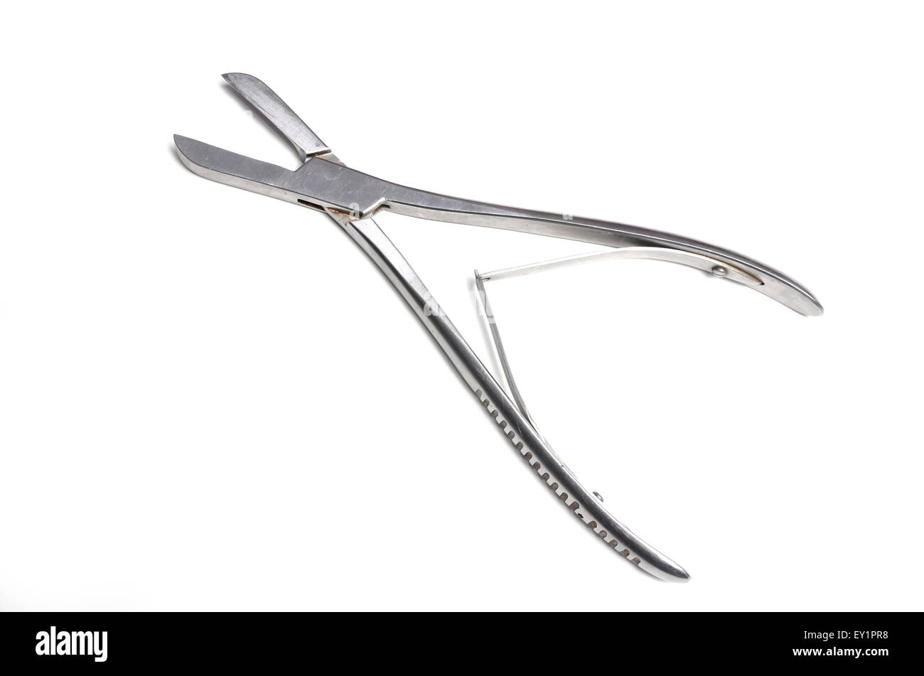 Surgical instruments isolated on white background Stock Photo - Alamy