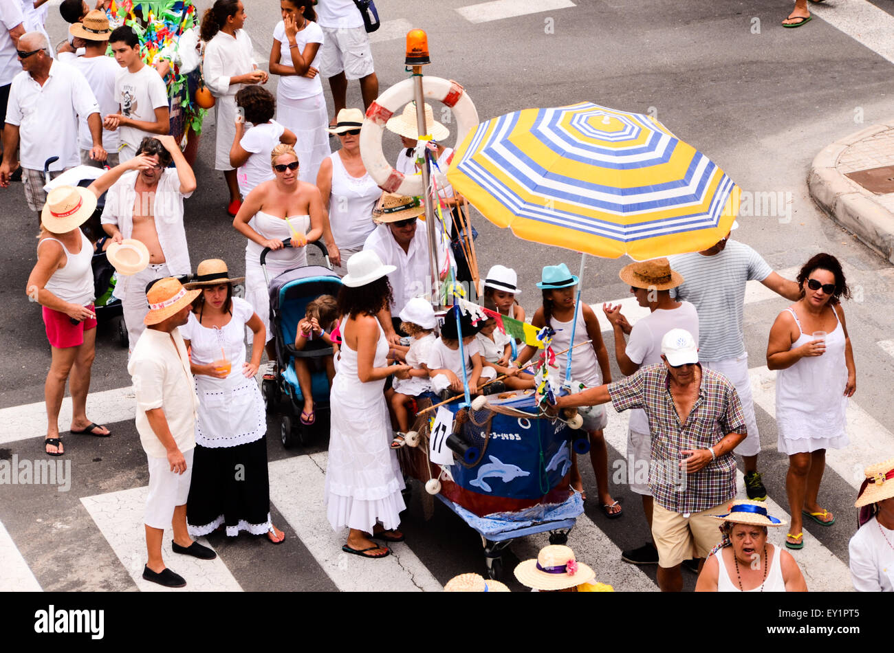 Typical Romeria Fiesta Party Stock Photo - Alamy
