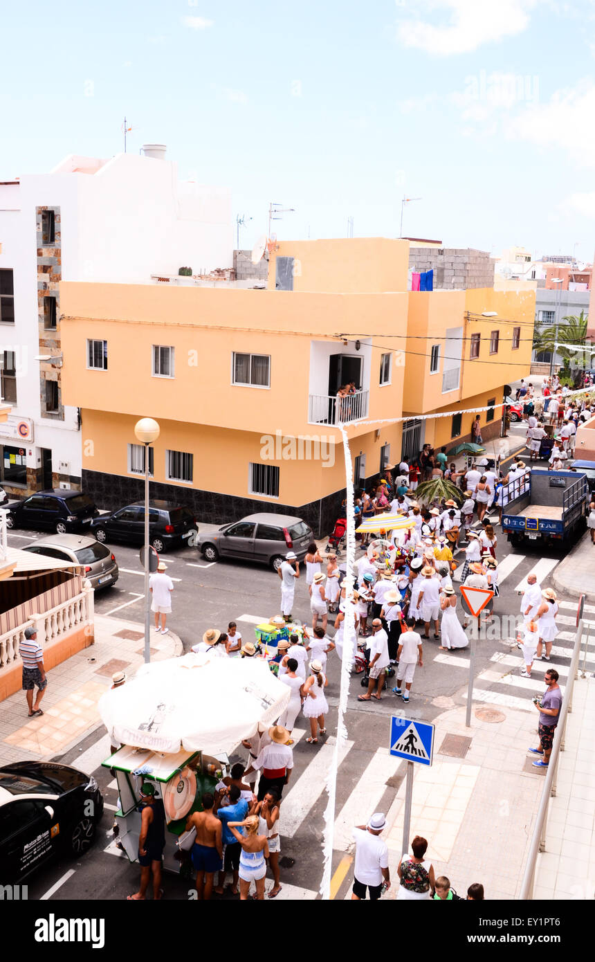 Typical Romeria Fiesta Party Stock Photo - Alamy