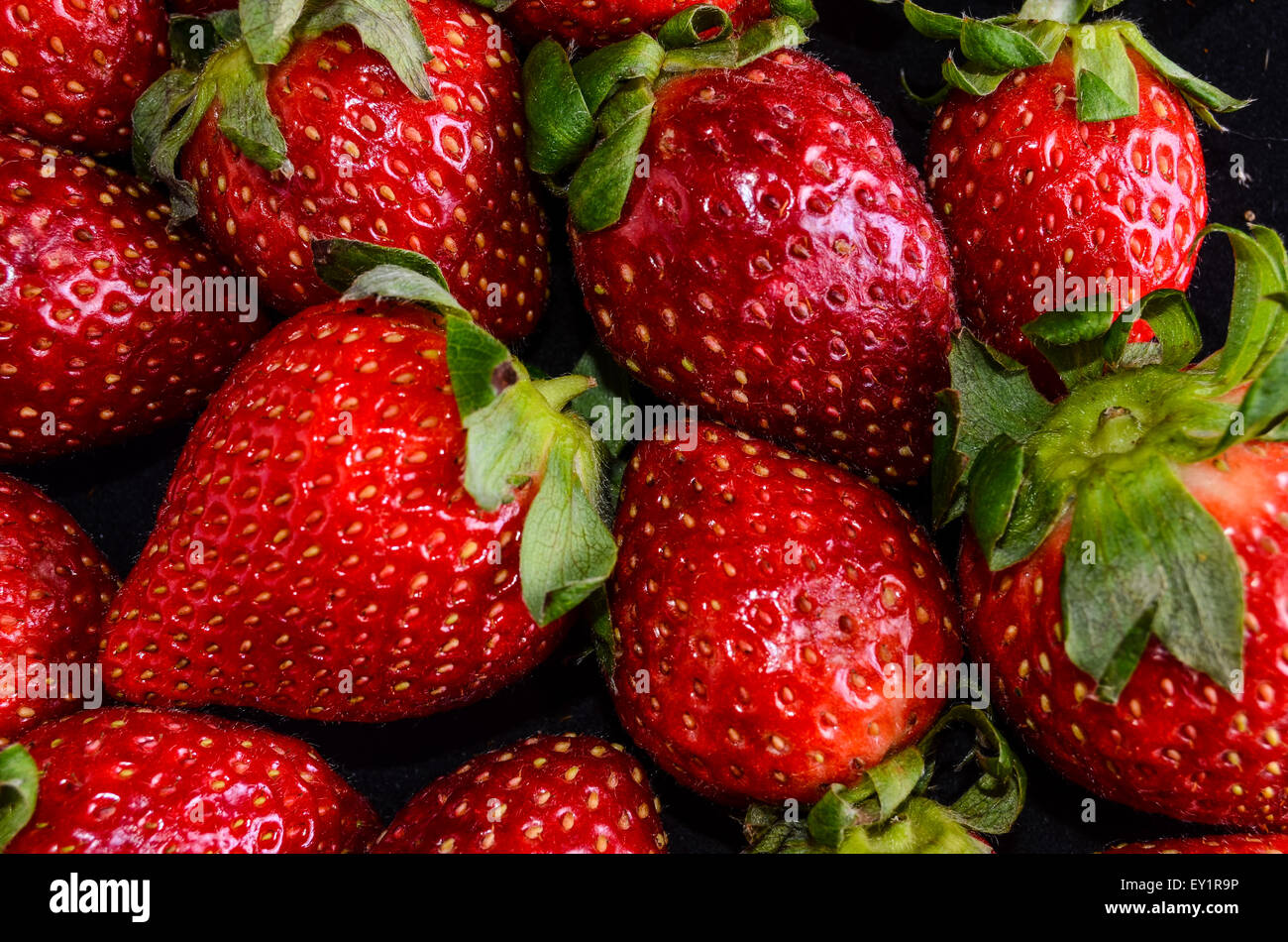 Fresh Ripe Strawberry Stock Photo - Alamy