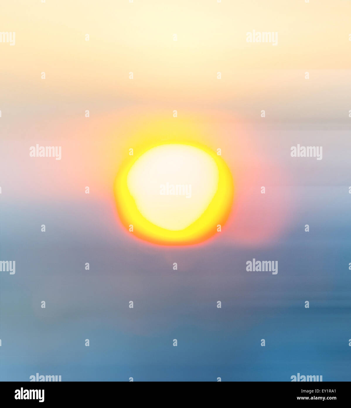 Background yellow blur illuminated magic sun hi-res stock photography ...