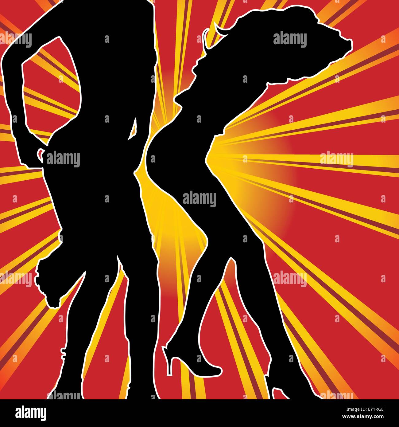 it's time to dance - vector illustration Stock Vector Image & Art - Alamy