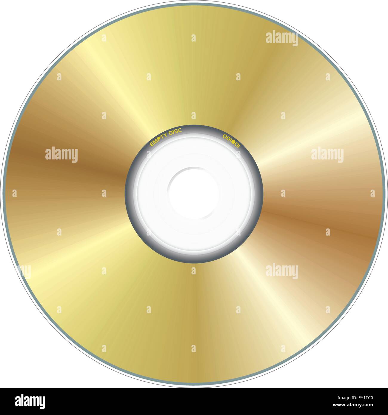 realistic compact disc - vector illustration Stock Vector Image & Art ...