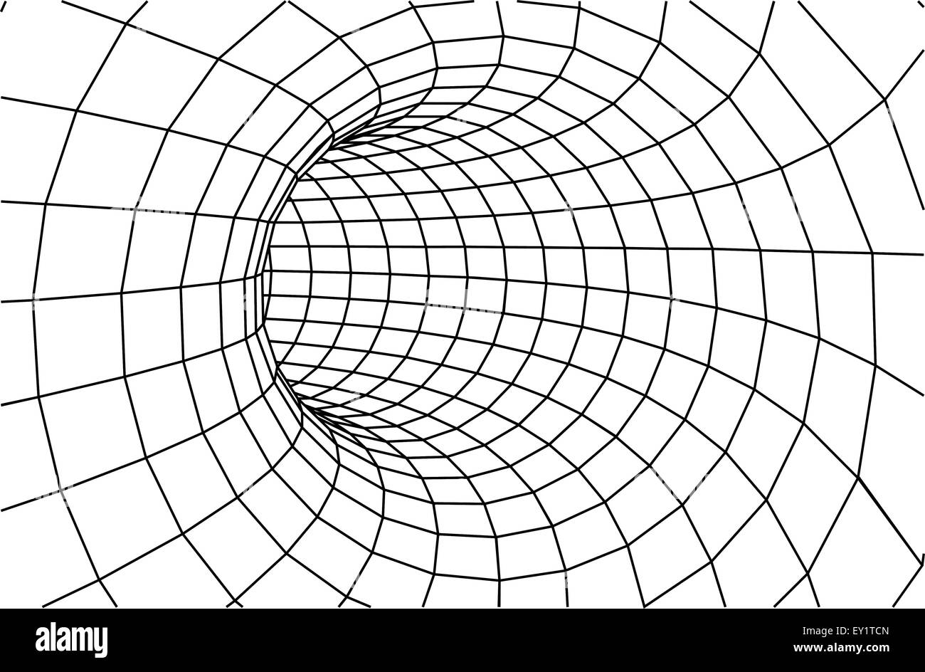 Tunnel vector vectors hi-res stock photography and images - Alamy