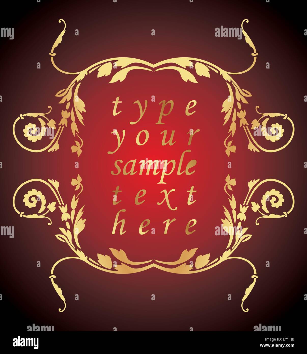 vector floral background for packaging Stock Vector Image & Art - Alamy