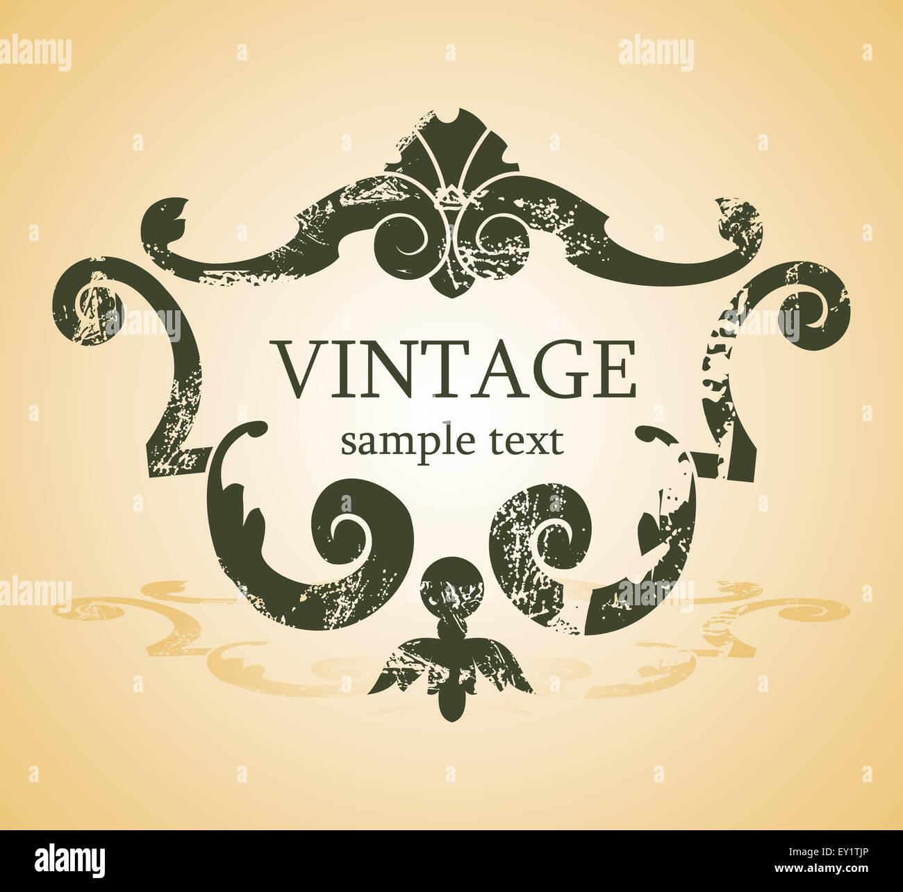 vintage background - vector illustration Stock Vector Image & Art - Alamy