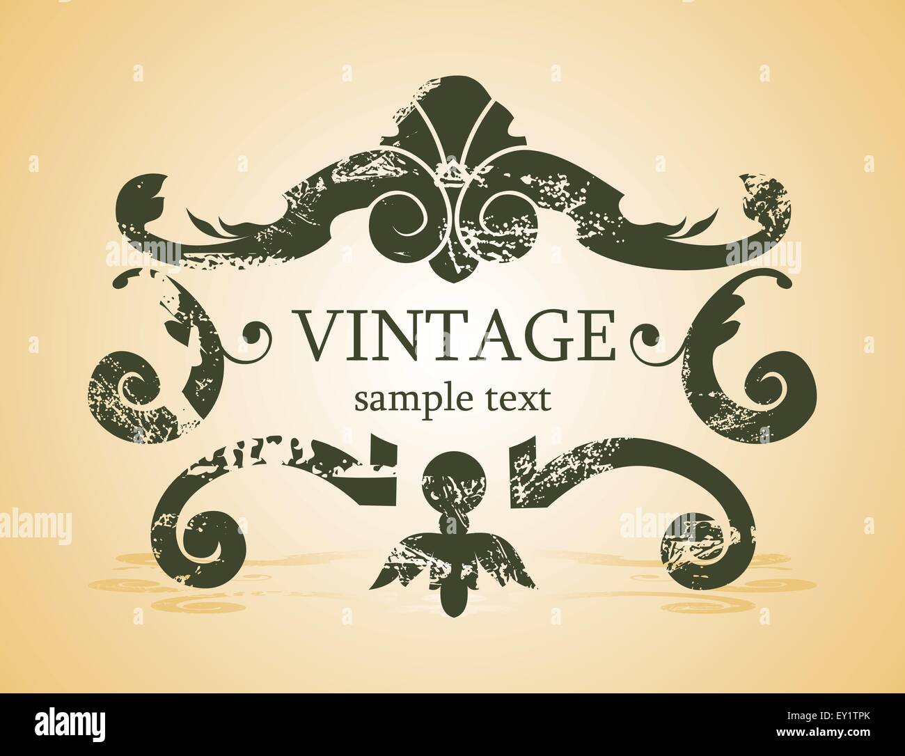 vintage background - vector illustration Stock Vector Image & Art - Alamy
