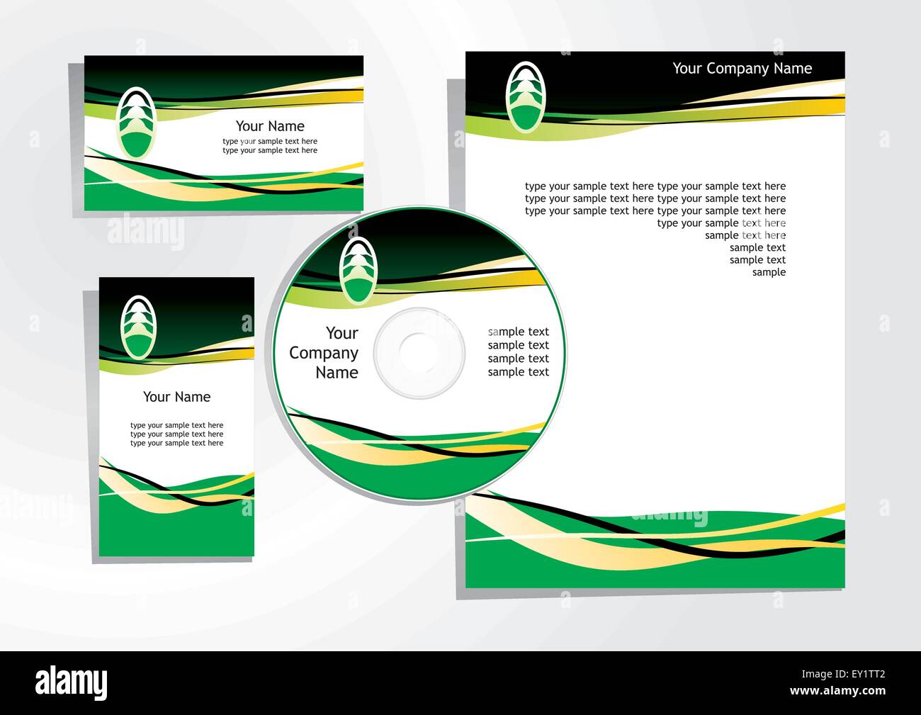 Visual identity vector vectors hi-res stock photography and images - Alamy