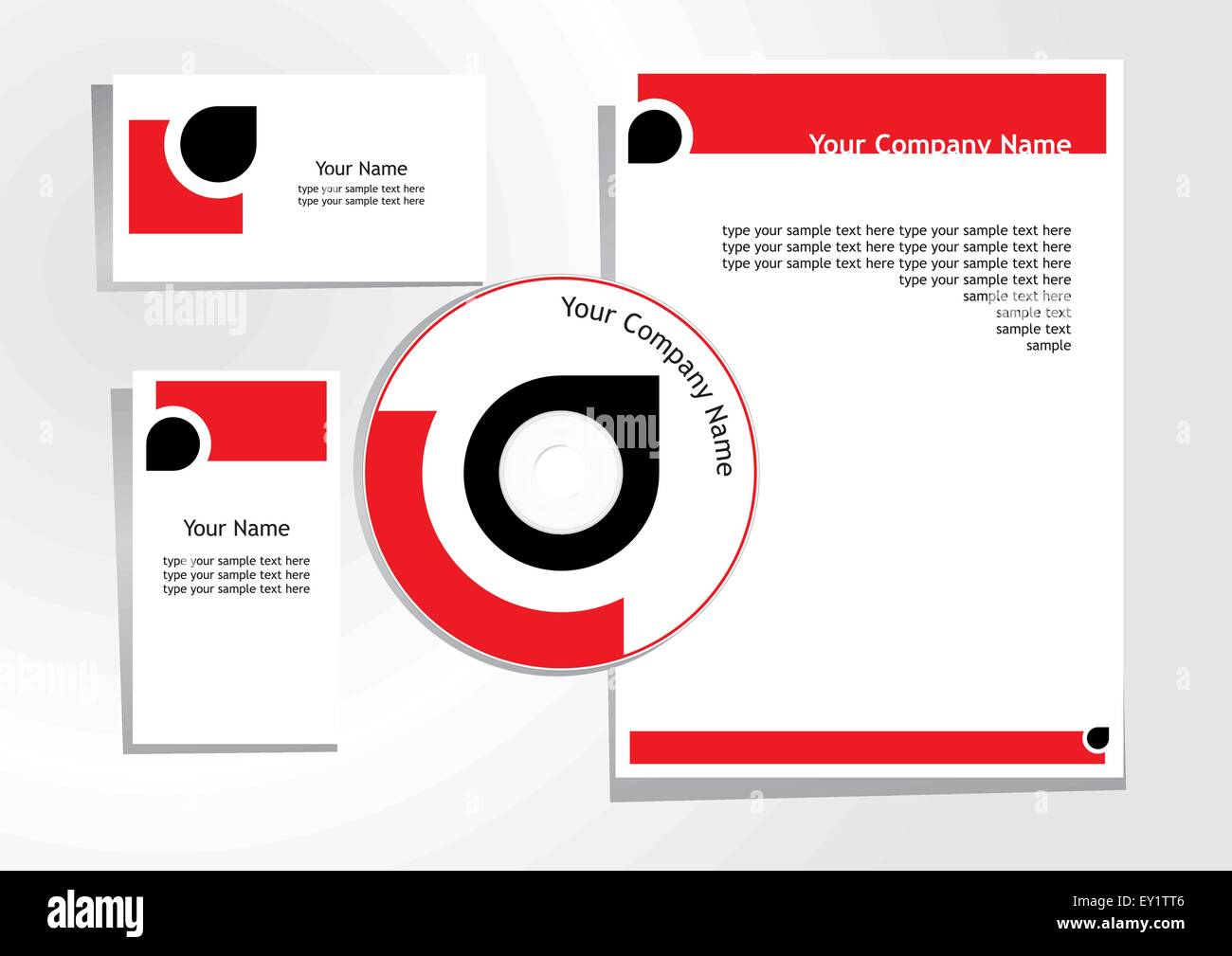 Visual identity vector vectors hi-res stock photography and images - Alamy