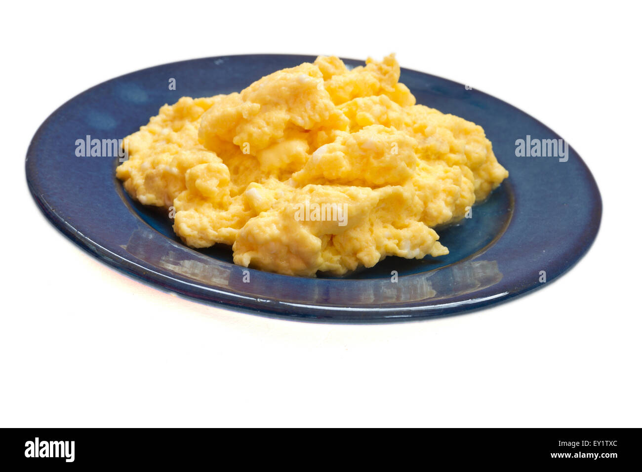 Healthy breakfast scrambled eggs Cut Out Stock Images & Pictures - Alamy