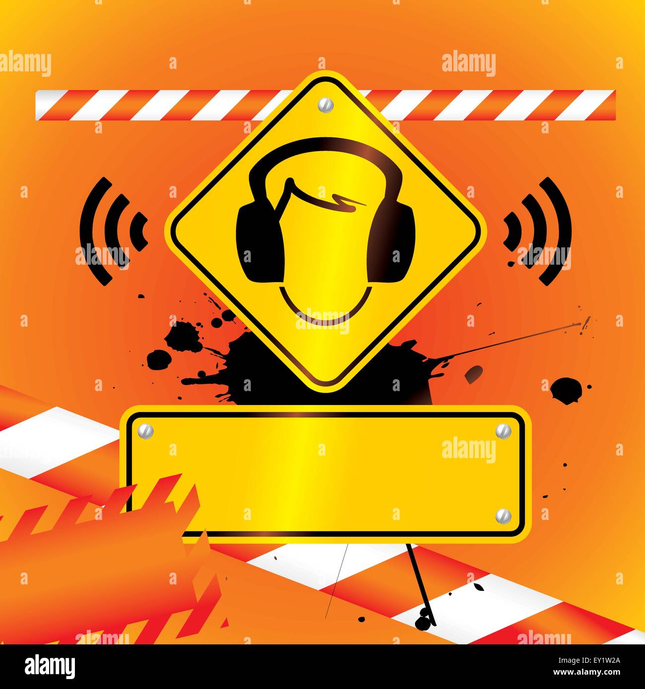 Ear protection Stock Vector Images - Alamy