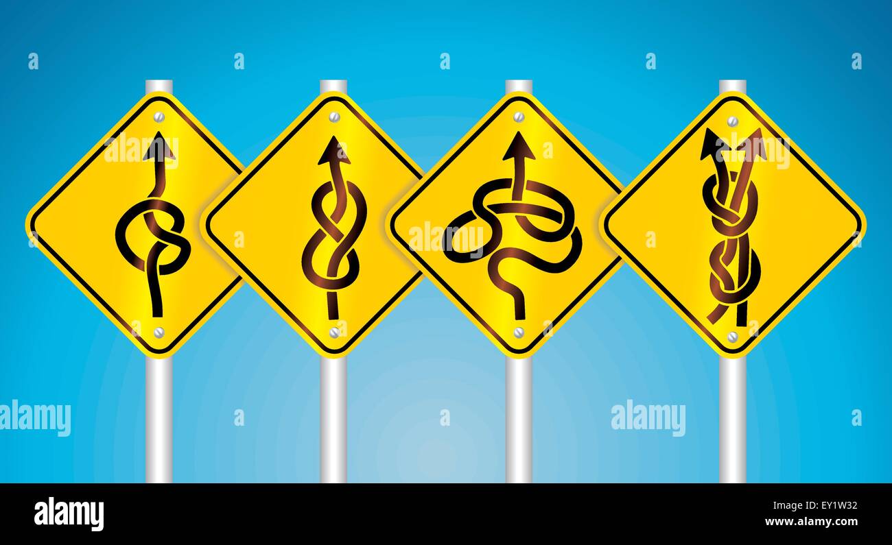 warning traffic signs - vector illustration Stock Vector Image & Art ...