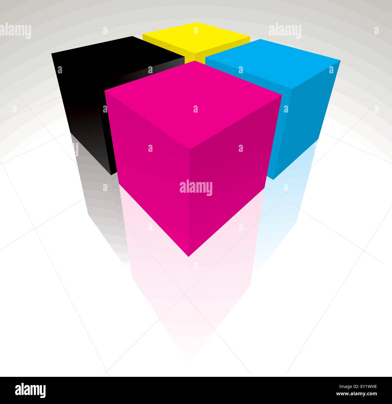 3d palette Stock Vector Images - Alamy