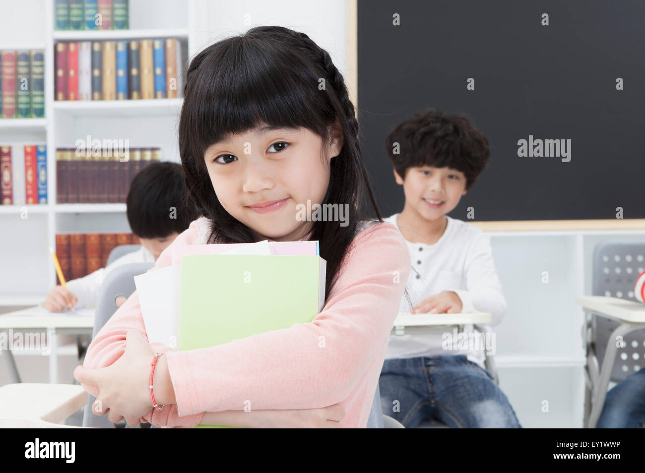 Asian book boys chinese classroom hi-res stock photography and images ...