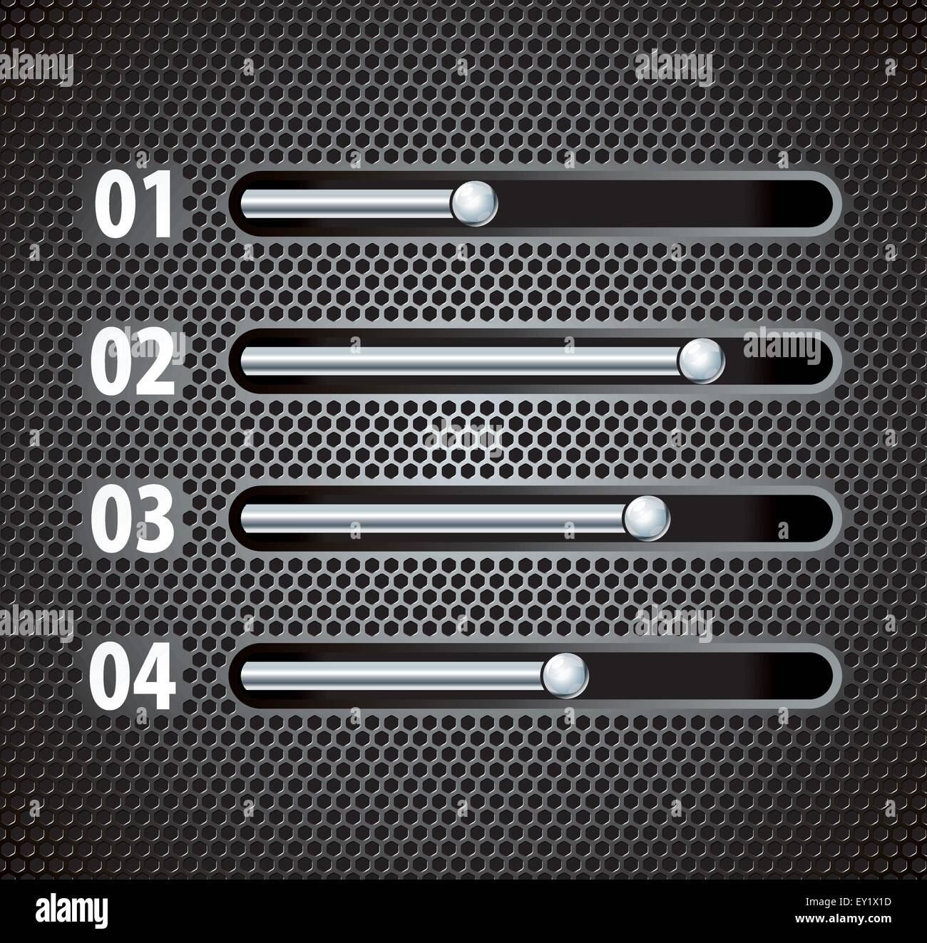 progress bar design template - vector illustration Stock Vector Image ...
