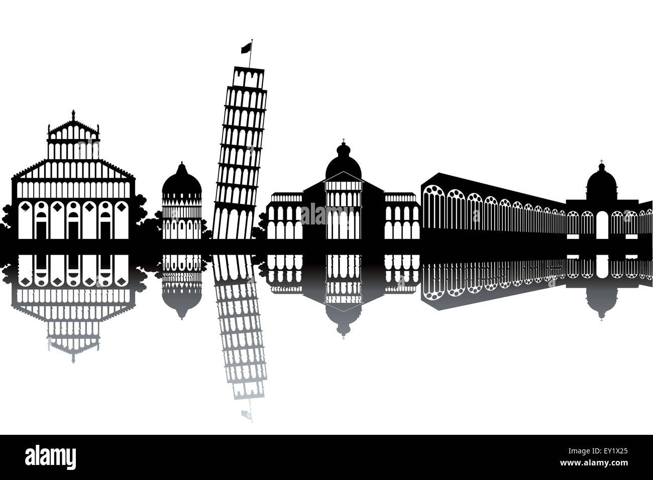 City line venice in Stock Vector Images - Alamy