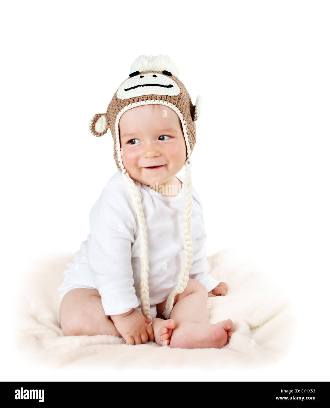 Happy family baby in Cut Out Stock Images & Pictures - Alamy