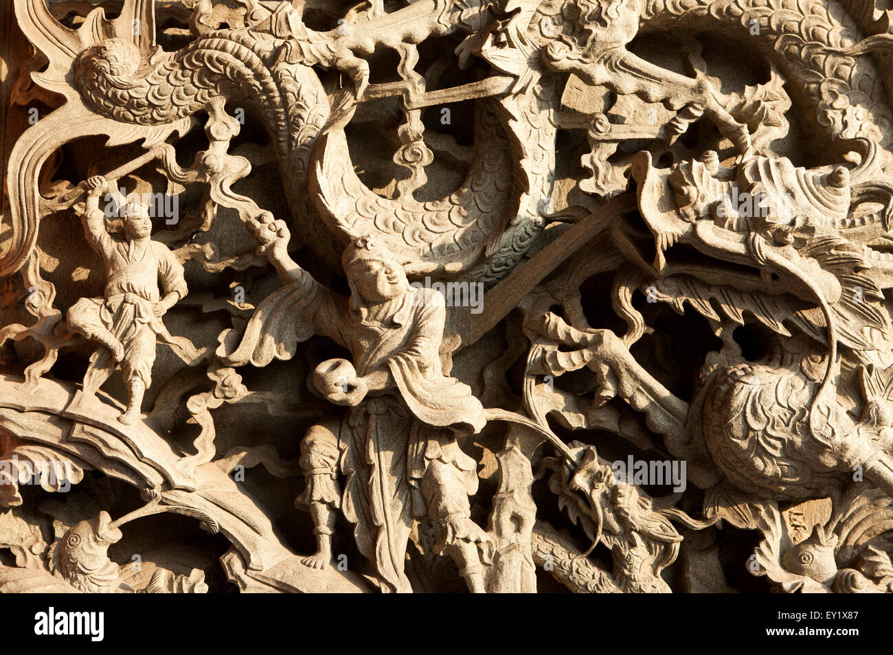 Stone Carving, Relief Stock Photo - Alamy