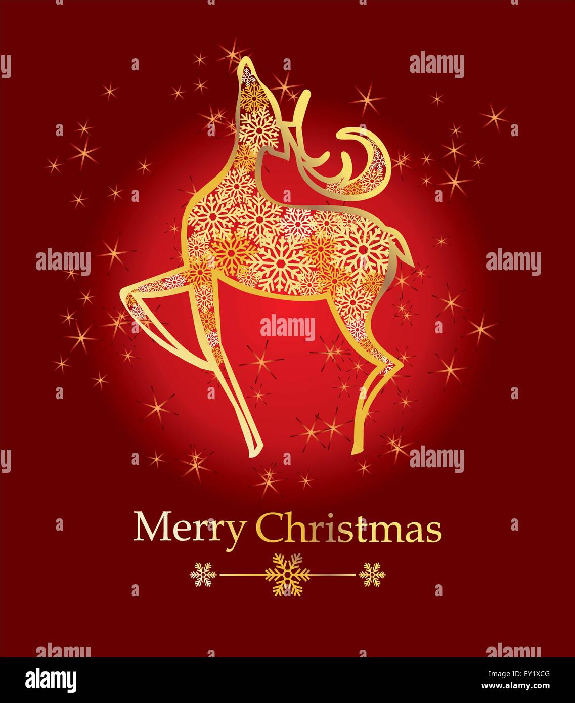 christmas design elements - vector illustration Stock Vector Image ...